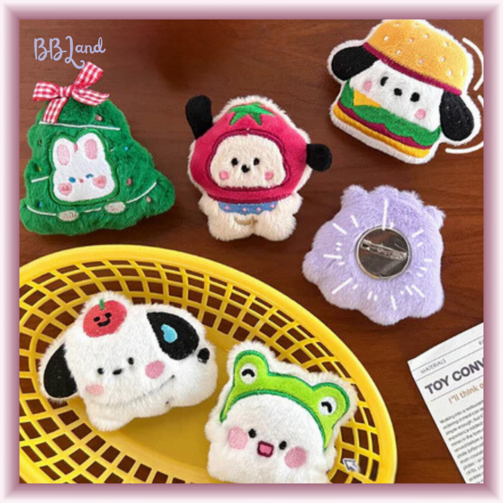 Jual Bros Pin Boneka Lucu Aksesoris Wanita Kawaii Pin Buat Jepit Tas ...