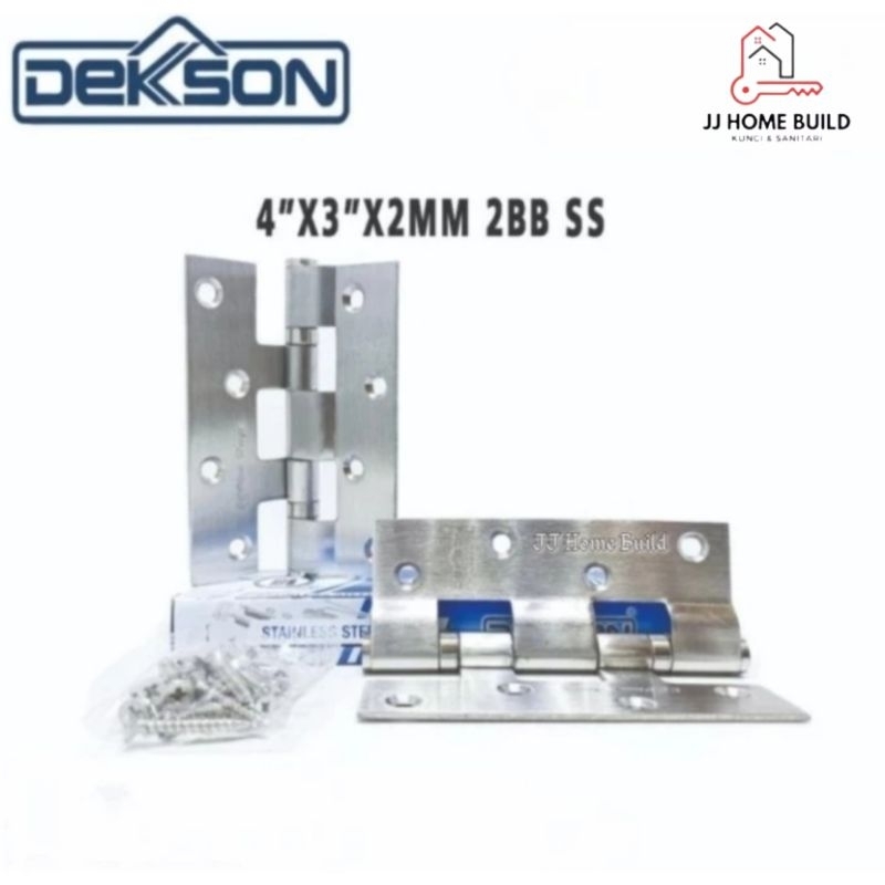 Jual Hinge Dekson ESS EL H 4x3x2mm 2BB SSS Ecoline/Engsel Kupu Kupu ...