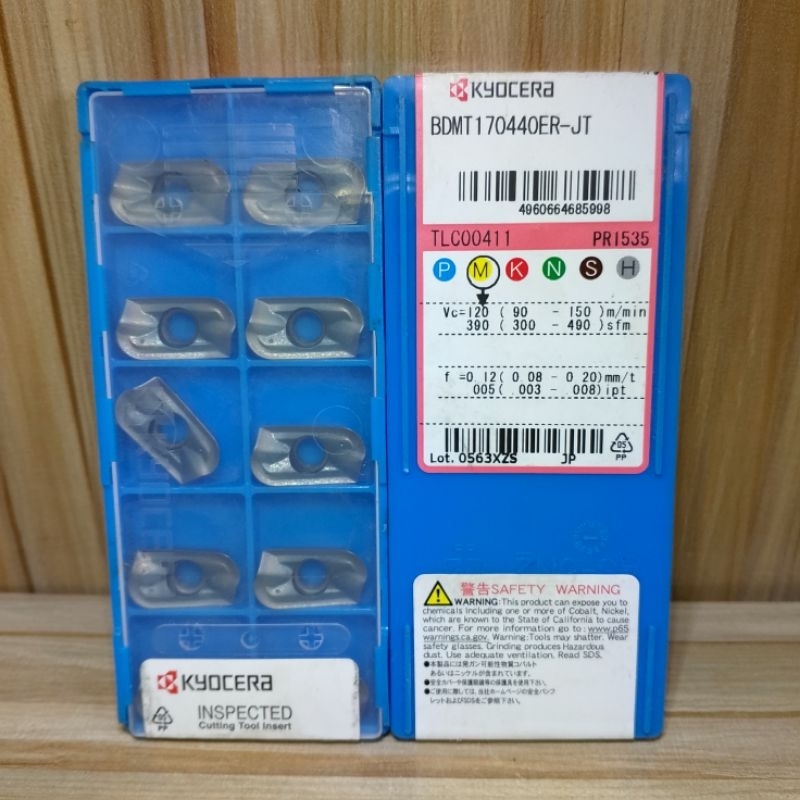 Jual Insert BDMT 170440ER-JT PR1535 pahat pisau Milling BDMT170440 ...