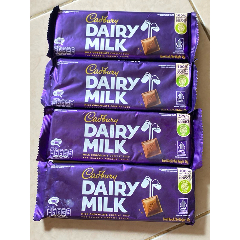 Jual CADBURRY DAIRYMILK 90gram COKLAT PROMO!! | Shopee Indonesia