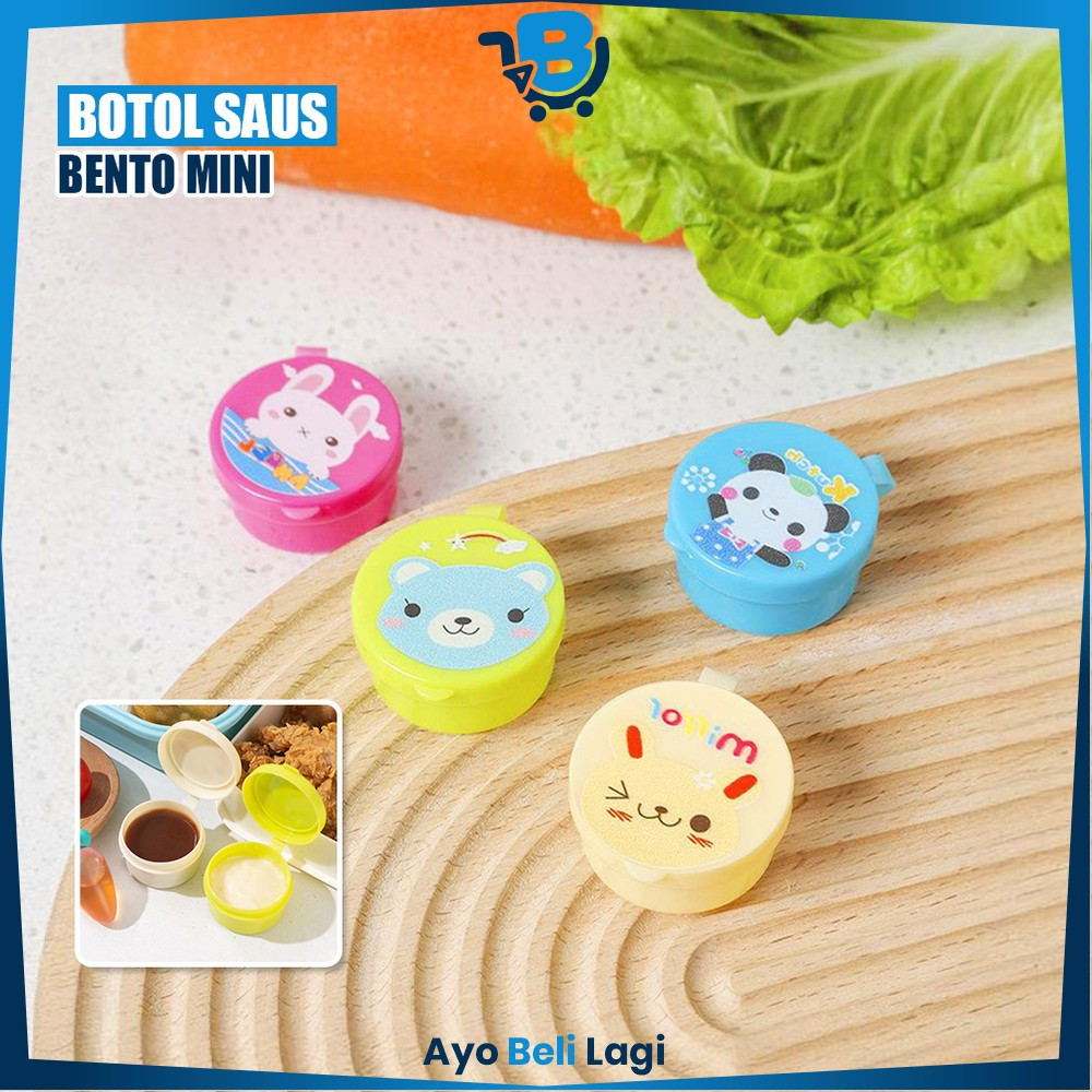 Jual Botol Saos Tomat Sambal Kecap Selai Anak Botol Saus Bento Mini ...