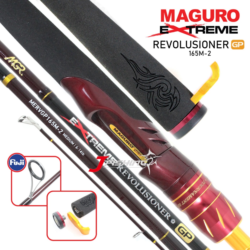 Jual Joran MAGURO EXTREME REVOLUSIONER GP | Kolam | Galapung | Galatama | Ring Fuji | Shopee ...