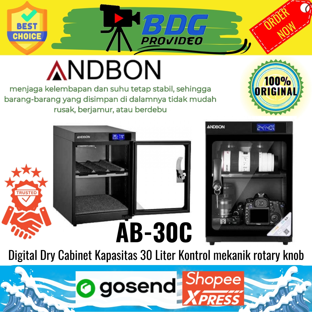 Jual ANDBON AB-30C / Dry Cabinet 30L Andbon AB 30C | Shopee Indonesia