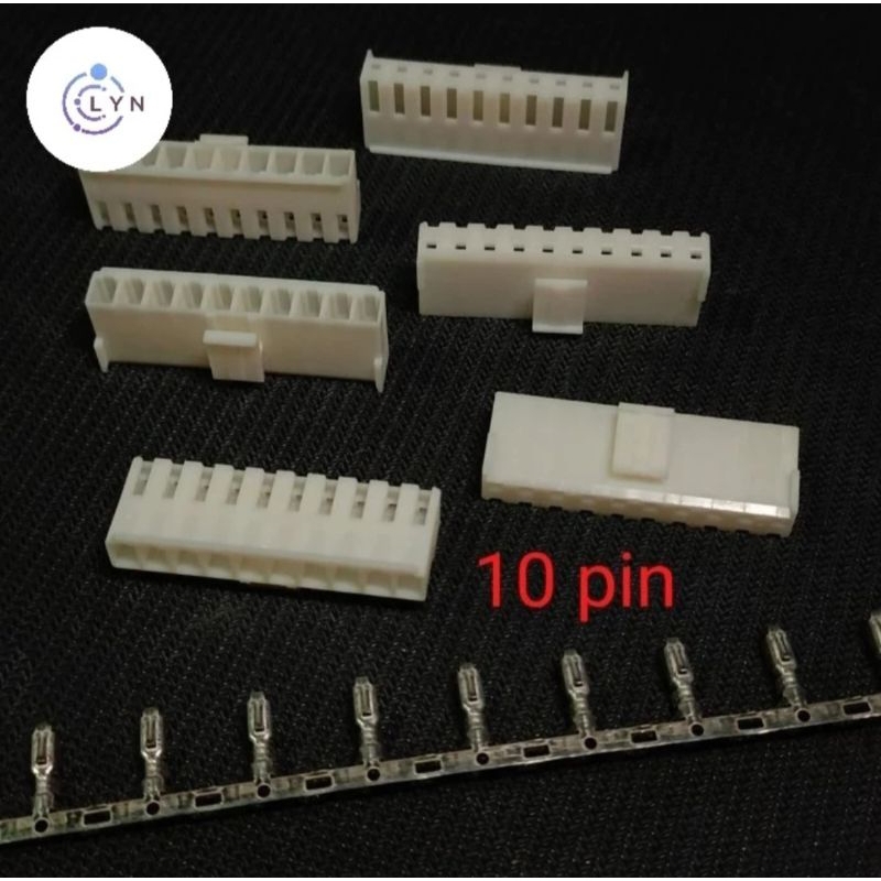 Jual Soket Connector Konektor 10 pin VH 3.96 mm FEMALE JST Housing ...