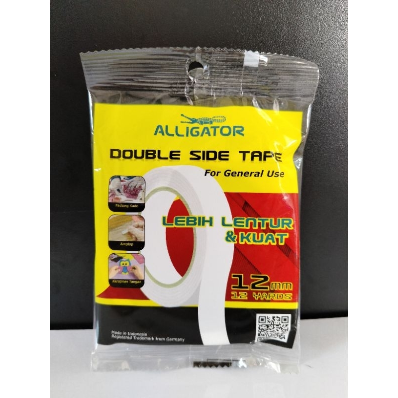Jual Alligator - Double Tape 12 24mm | Shopee Indonesia