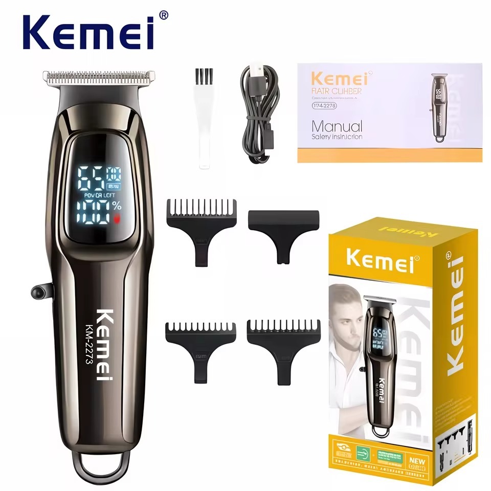 Jual 【COD】Alat Cukur Rambut Kemei Elektrik Hair Clipper Kemei KM-2273 / KM-2273 Alat Pencukur ...