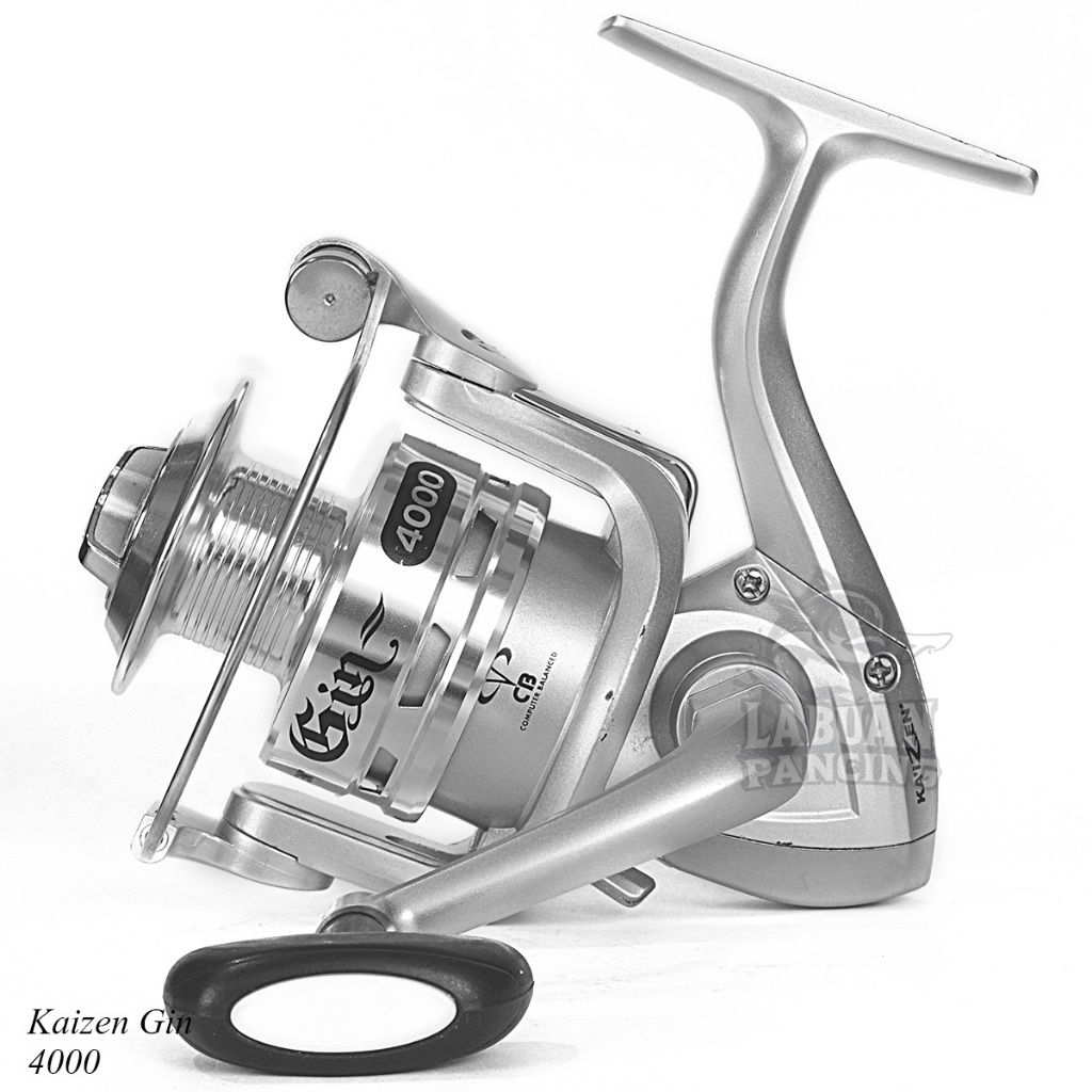 Jual Reel Pancing Spinning Kaizen Gin 4000 Labuan Pancing | Shopee ...