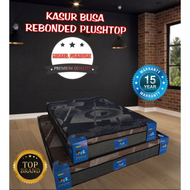 Jual KASUR BUSA REBONDED PLUSHTOP 90x200x30 GARANSI 15 TAHUN | Shopee ...