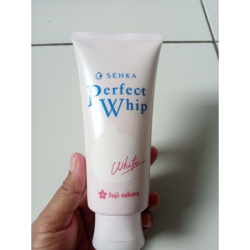 Jual Senka Perfect Whip White Fuji Sakura 120g | Shopee Indonesia
