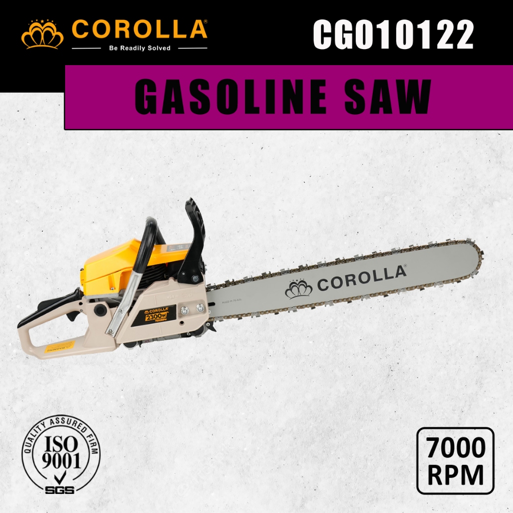 Jual Corolla Gergaji Mesin Potong Kayu 58CC 22" Chainsaw 2Tak Untuk / Gergaji Mesin / Mesin ...