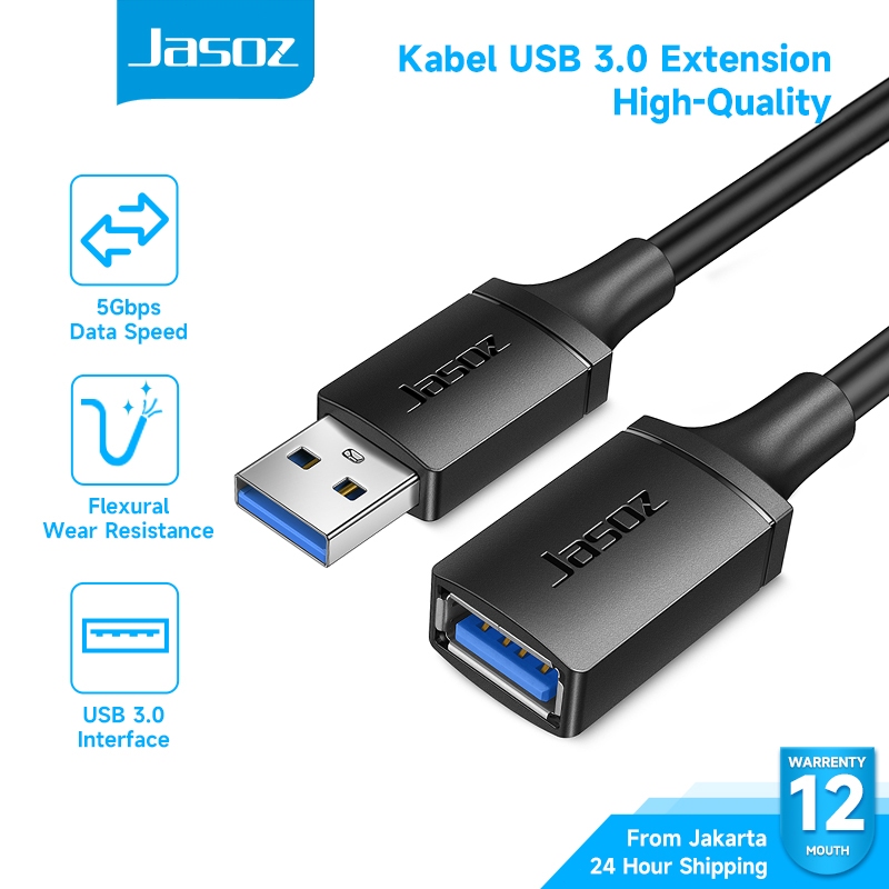 Jual Jaosz Kabel USB 3.0 Extension 5Gbps High Speed Male to Female Data ...