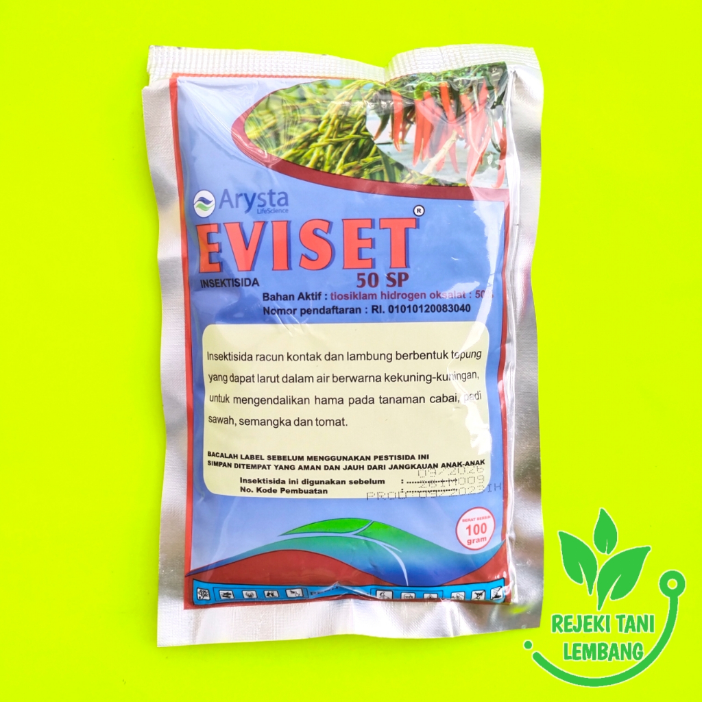 Jual INSEKTISIDA EVISET 50 SP ISI 100 GR PENGENDALI HAMA TANAMAN ...