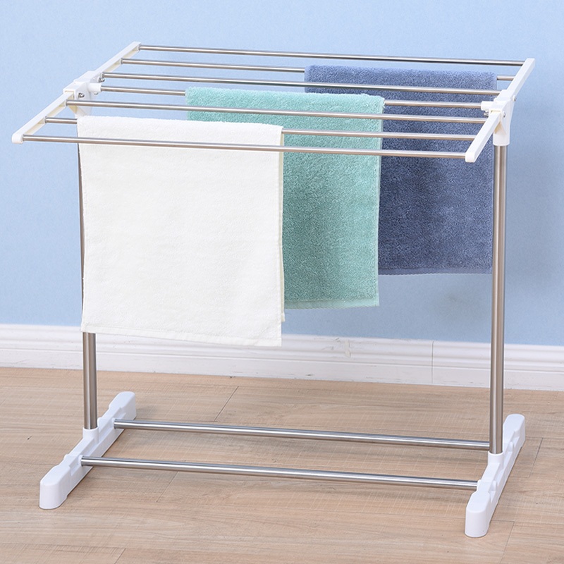 Jual Jemuran Handuk Berdiri Jemuran Handuk Lipat Stainless Rak ...