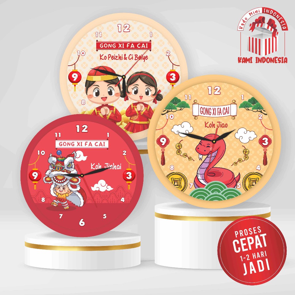 Jual JAM DUDUK CUSTOM HADIAH IMLEK TAHUN BARU CINA HAMPERS CHINESE NEW ...
