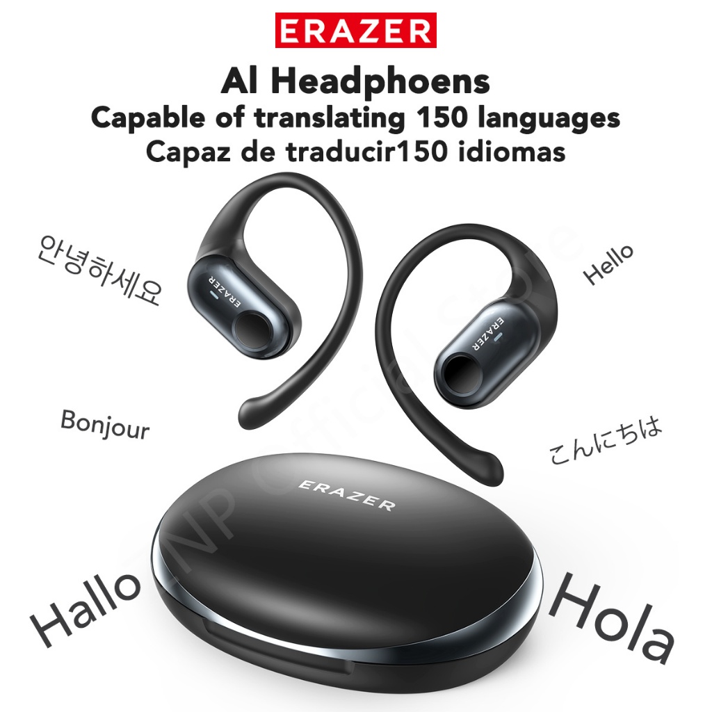 Jual ZNP X Lenovo ERAZER XT93PRO Wireless AI Smart Headphones Bluetooth ...