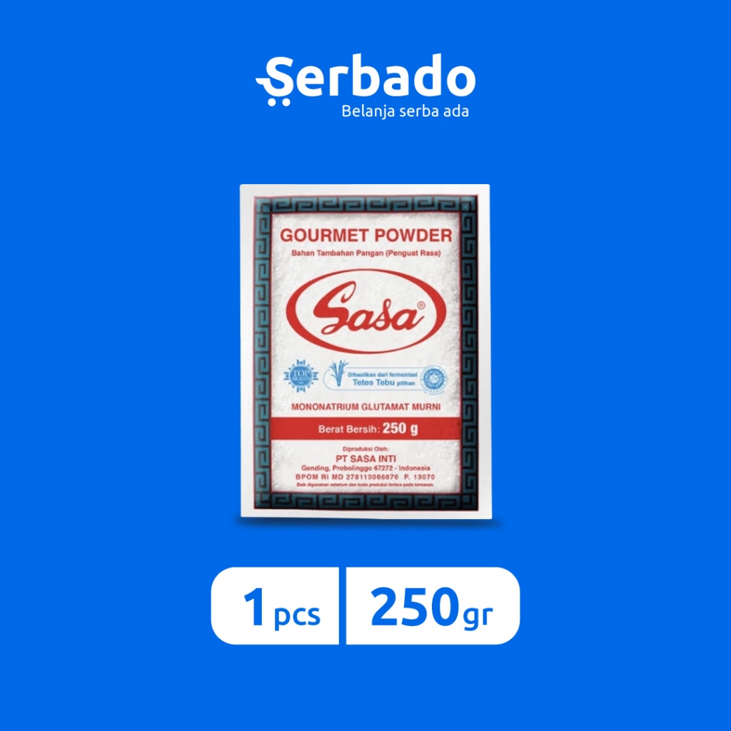 Jual Sasa MSG Kemasan Sachet 250gr | Shopee Indonesia