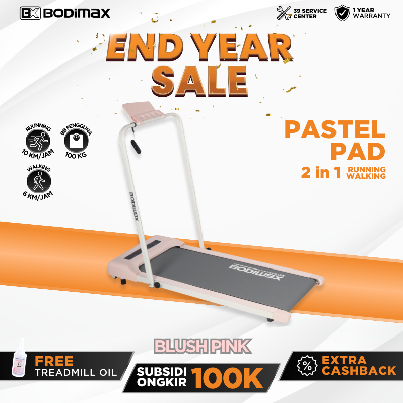 Jual RUNNING PAD PASTEL / TREADMILL/ RUNNING PAD/ GYM / ALAT OLAHRAGA ...