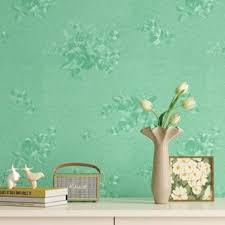 Jual WALLPAPER DINDING POLOS BUNGA HIJAU 7M X45CM | Shopee Indonesia