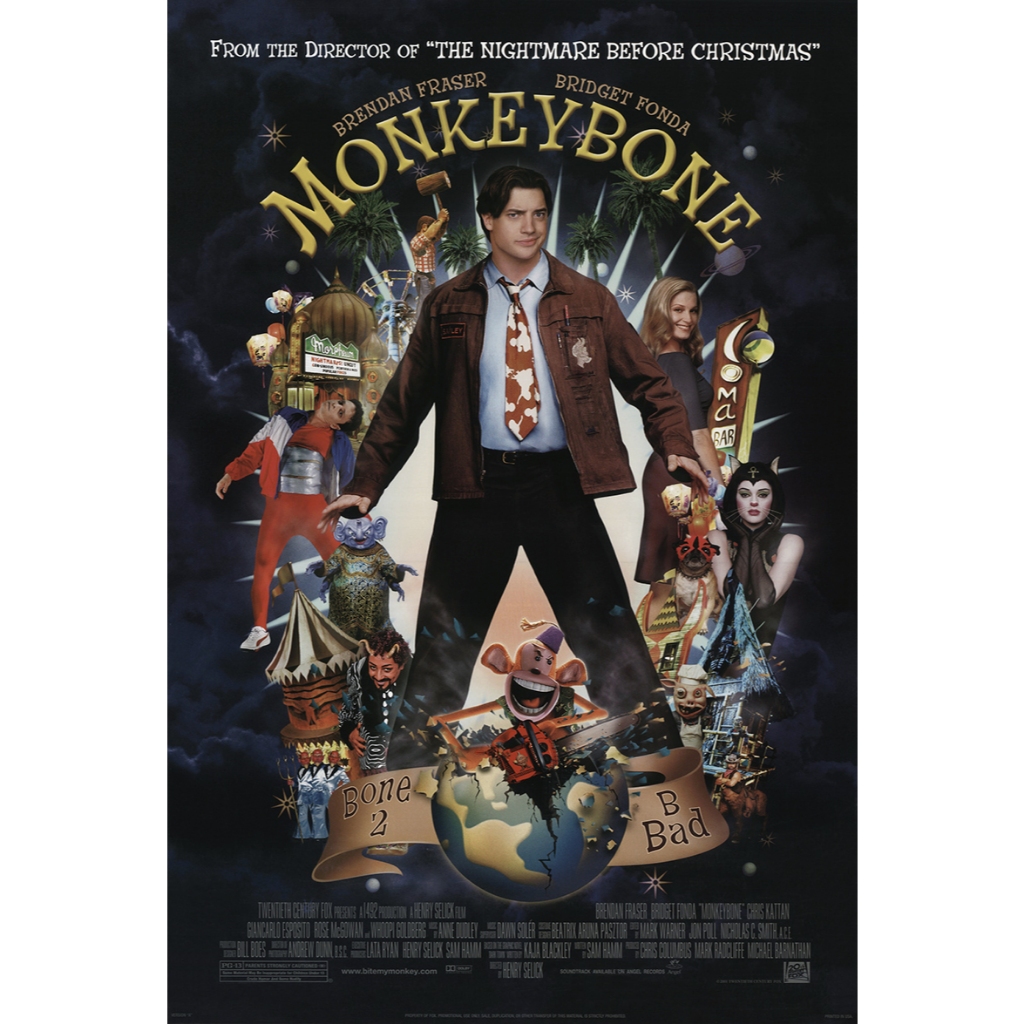 Jual Film Dvd Monkeybone 2001 High Quality Teks Indonesia | Shopee Indonesia