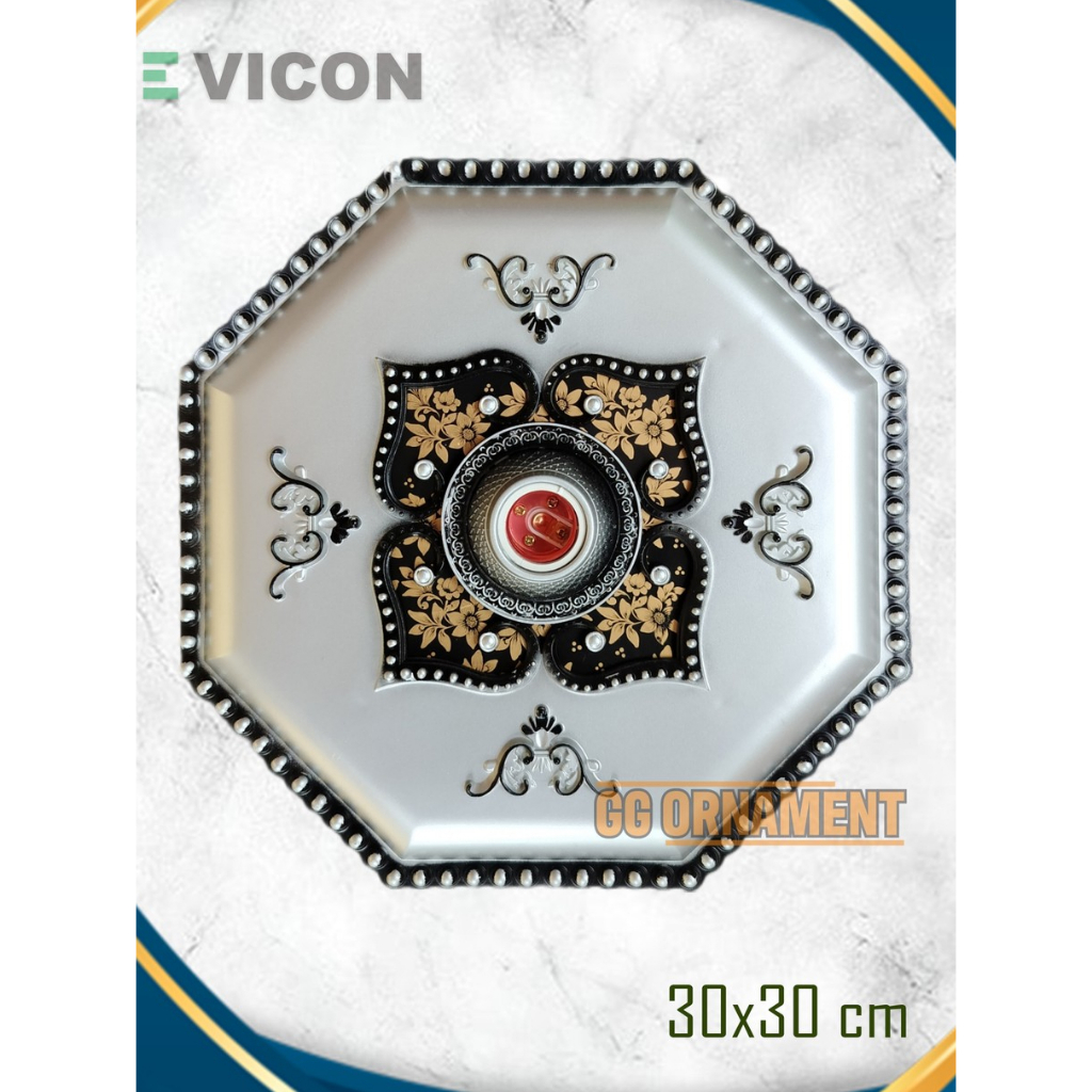 Jual Hiasan Lampu Plafon PVC - Gypsum - GRC - Triplek Tahan Air dan ...