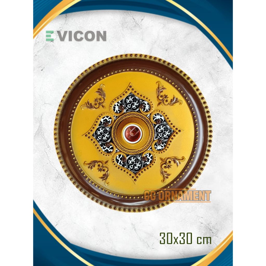 Jual Hiasan Lampu Plafon PVC - Gypsum - GRC - Triplek Multiplek Anti ...