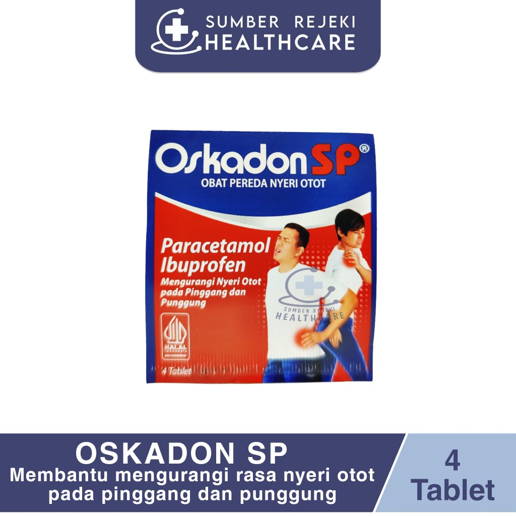 Jual Oskadon SP Strip 4 Tablet untuk Pegal Linu dan Nyeri Otot | Shopee ...