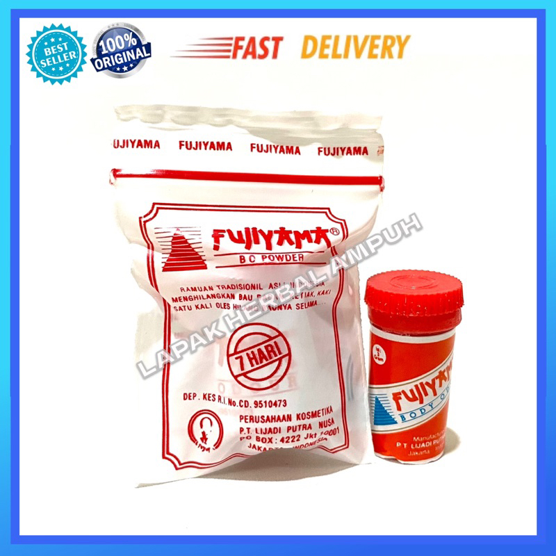 Jual FUJIYAMA / FUJI YAMA POWDER BEDAK PENGHILANG BAU BADAN KETIAK ...