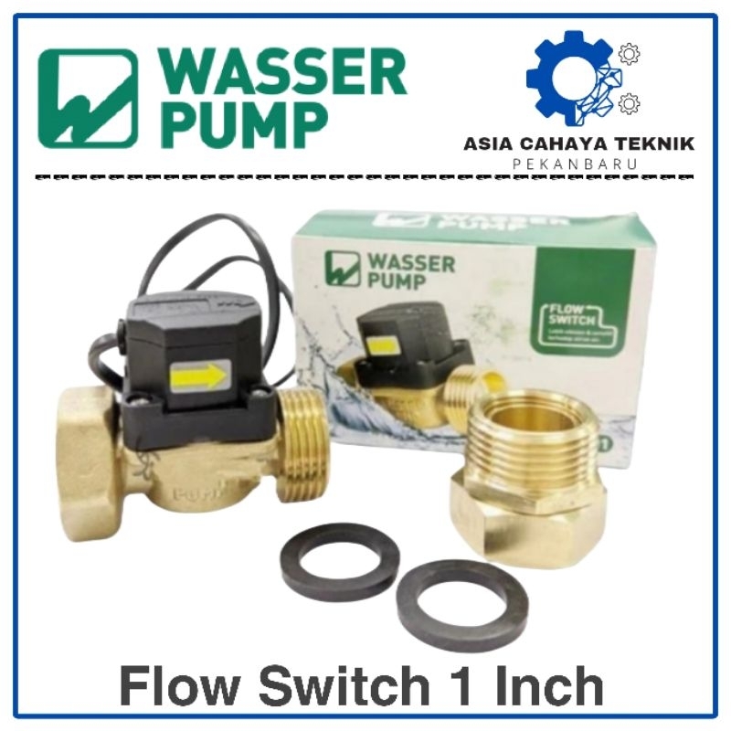 Jual WASSER PUMP Flow Switch 1" Otomatis Pompa Pendorong Air Booster 1 Inch 1x1 | Shopee Indonesia