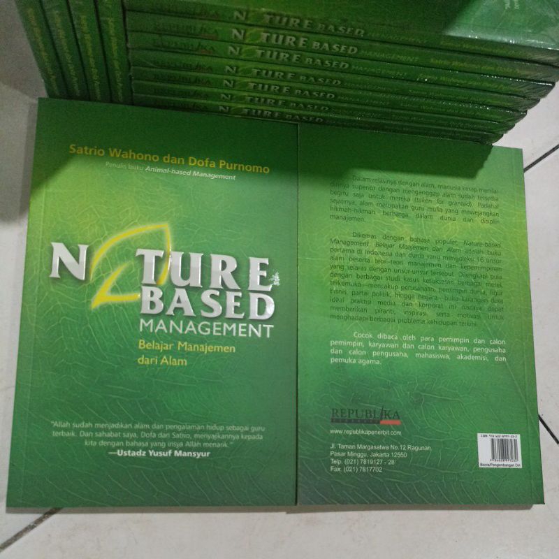 Jual BUKU PENGEMBANGAN DIRI / MOTIVASI / BACAAN INSPIRASI / NATURE BASED MANAGEMENT / BELAJAR ...