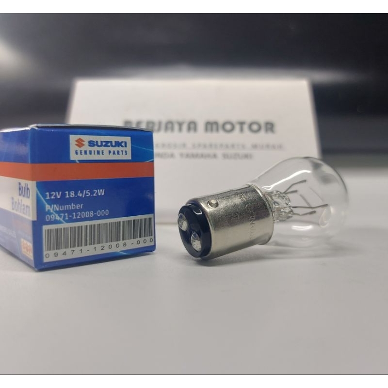 Jual bohlam rem belakang original suzuki smash spin skywave | Shopee ...