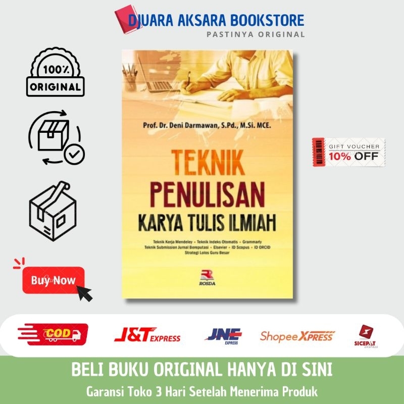 Jual Teknik Penulisan Karya Tulis Ilmiah - Buku Original | Shopee Indonesia