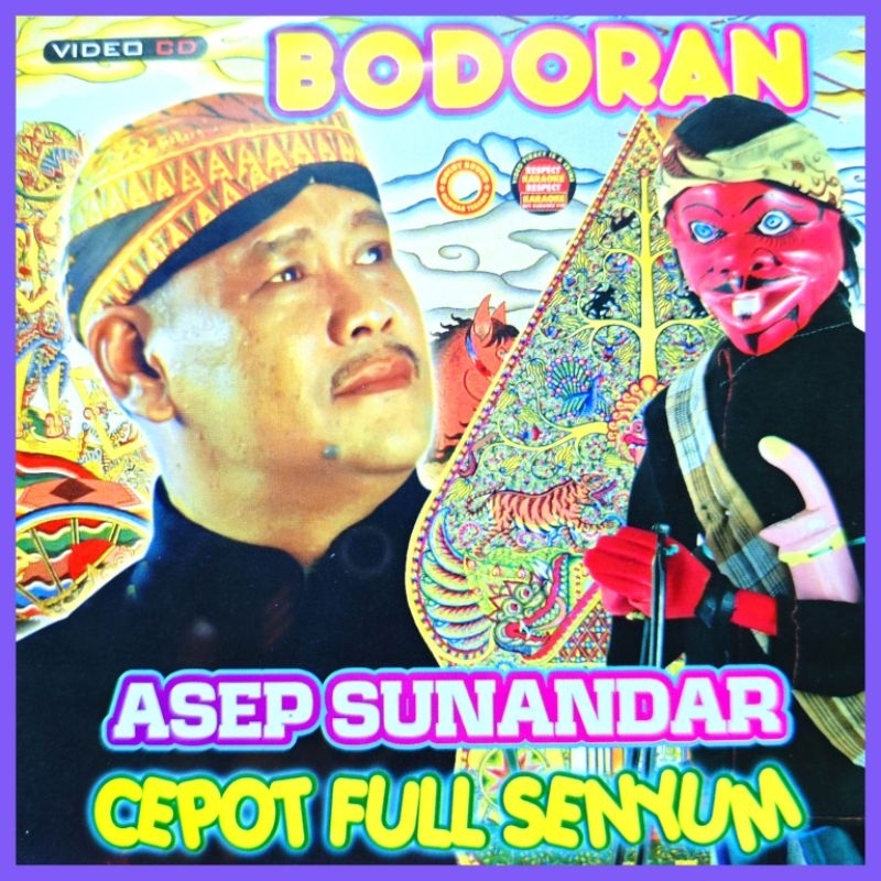 Jual Kaset Vcd Bodoran Wayang Golek Lakon Cepot Full Senyum Dalang Asep