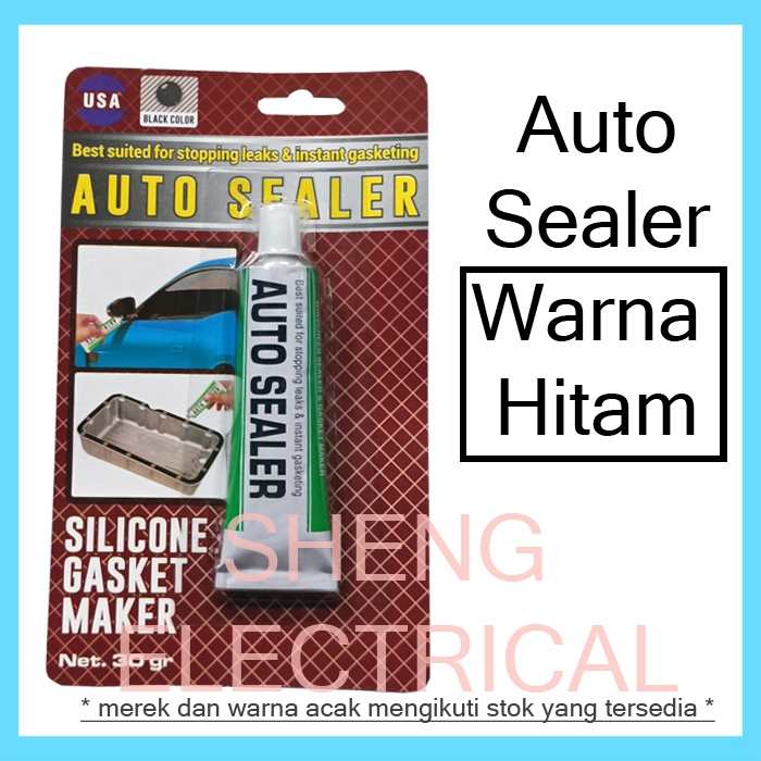Jual Lem Kaca Hitam Auto Sealer Silicone Rubber Sealant | Shopee Indonesia