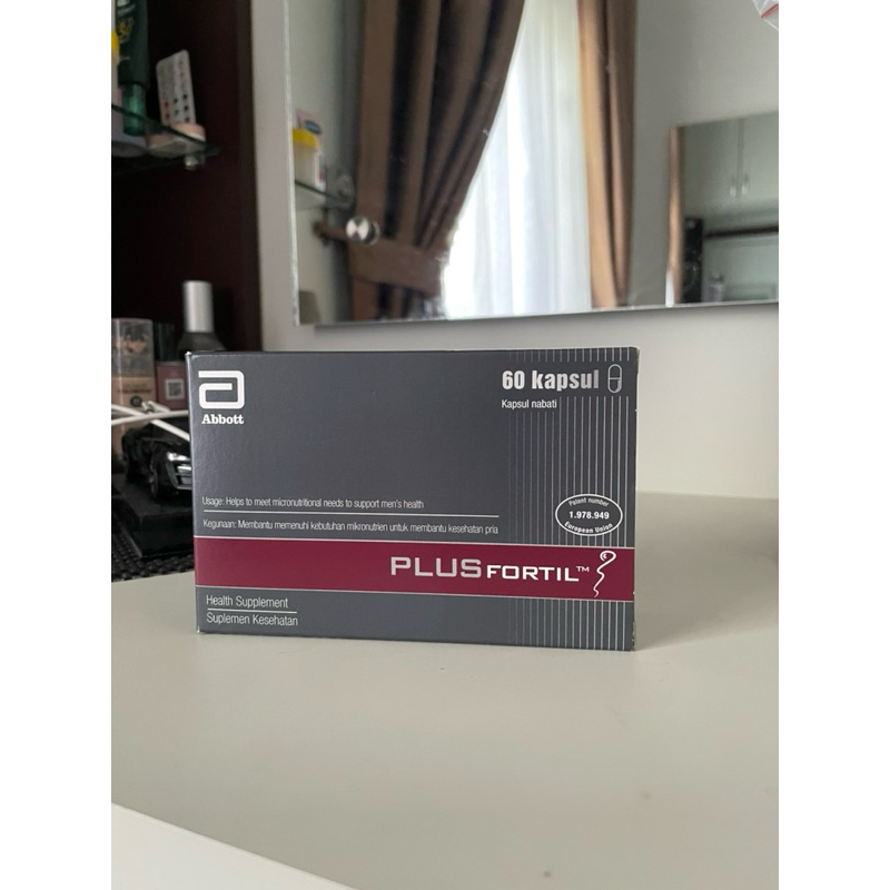 Jual Abbott Plusfortil 60 kapsul - Multivitamin Kesuburan Pria | Shopee ...