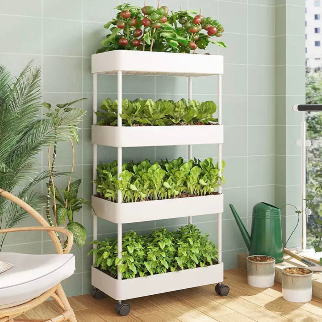 Jual Rak Dapur Rak Pot Tanaman Sayur Susun Serbaguna Di Balkon | Shopee ...