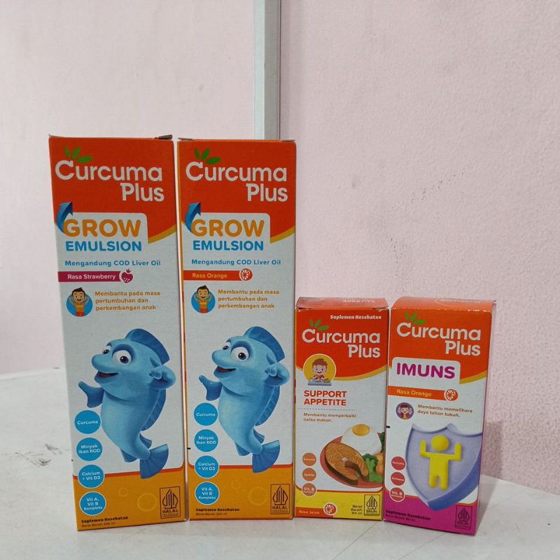 Jual curcuma plus vitamin penambah nafsu makan anak dan dewasa (harga ...