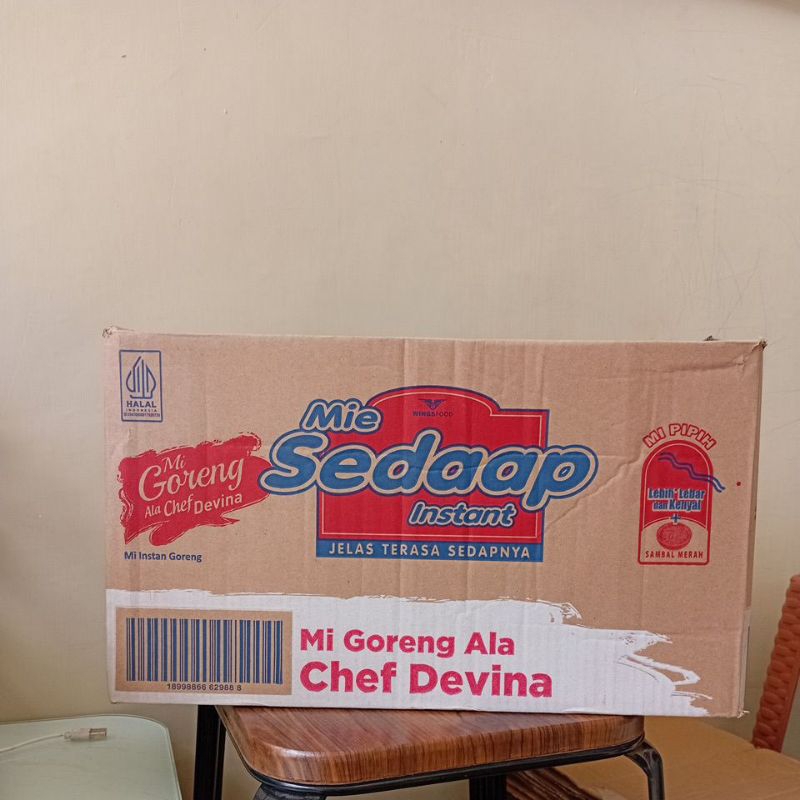 Jual [1 Dus isi 40 Bungkus] MIE SEDAAP GORENG ala Chef Devina | Shopee ...