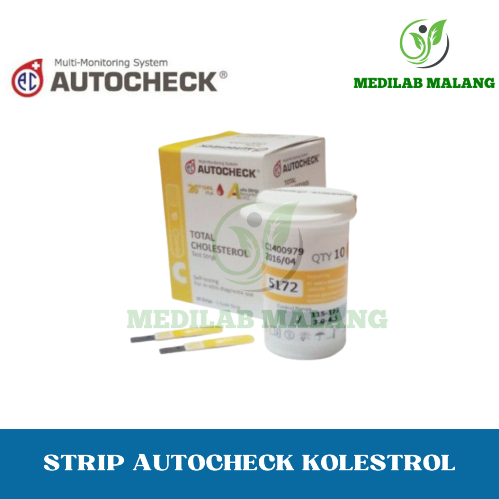 Jual AUTOCHECK - Strip Kolesterol Autocheck 10s | Shopee Indonesia