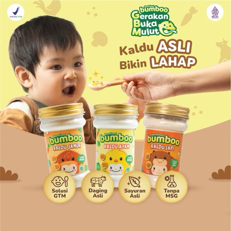 Jual Bumboo Kaldu Ayam Kaldu Jamur Sehat Organik | Bumbu Penyedap Rasa ...