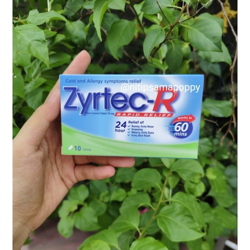 Jual Zyrtec Dewasa isi 10 Tablet [Original Singapore] | Shopee Indonesia