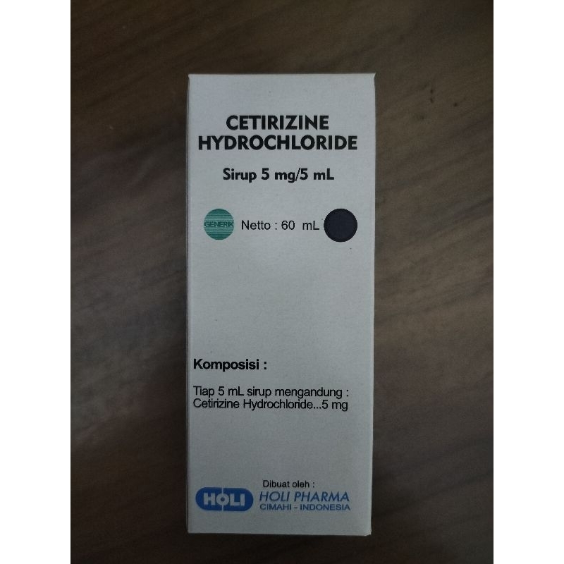Jual Cetirizine Sirup 60ml | Shopee Indonesia