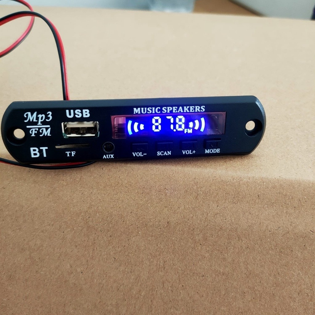 Jual Mp3 Kit Modul Bluetooth 5.0 USB AUX Fm Ridio 12V Original VTF ...