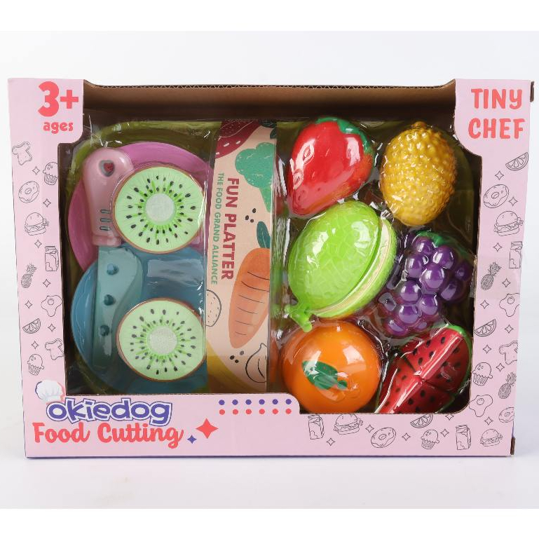 Jual Okiedog - Tiny Chef Food - Mainan Masak Potong Buah Sayur - Set ...