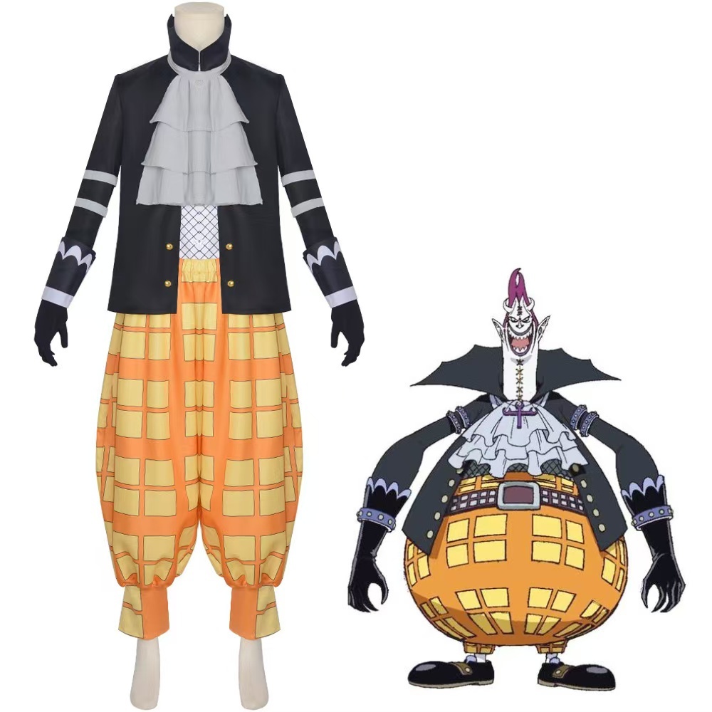 Jual One Piece Shadow Fruit Ability Moonlight Moria cosplay Halloween ...