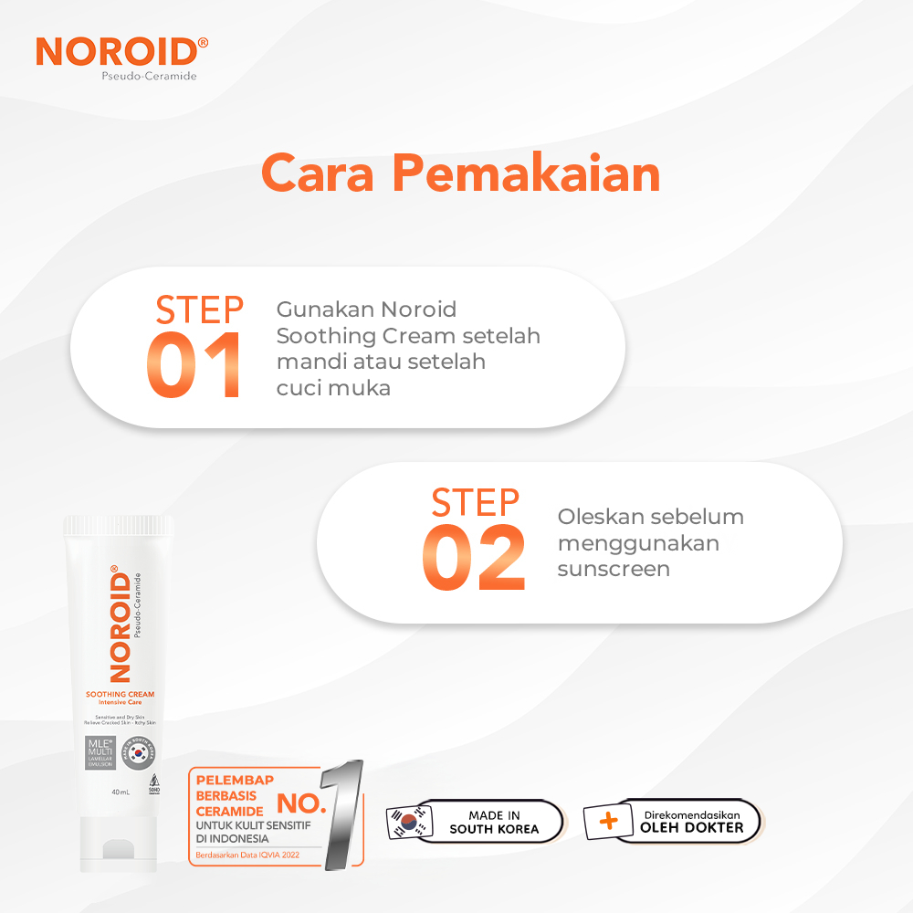 Jual Noroid Soothing Cream Pelembap Moisturizer Harian Untuk Kulit ...
