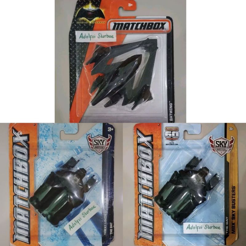 Jual matchbox batwing batman v superman pesawat bat wing the bat mbx ...