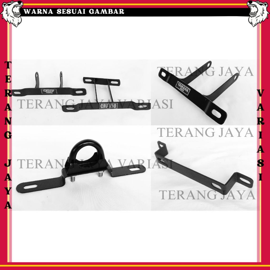 Jual DUDUKAN PLAT NOMER DEPAN BELAKANG KLX D'TRACKER 150 CRF YAMAHA WR ...