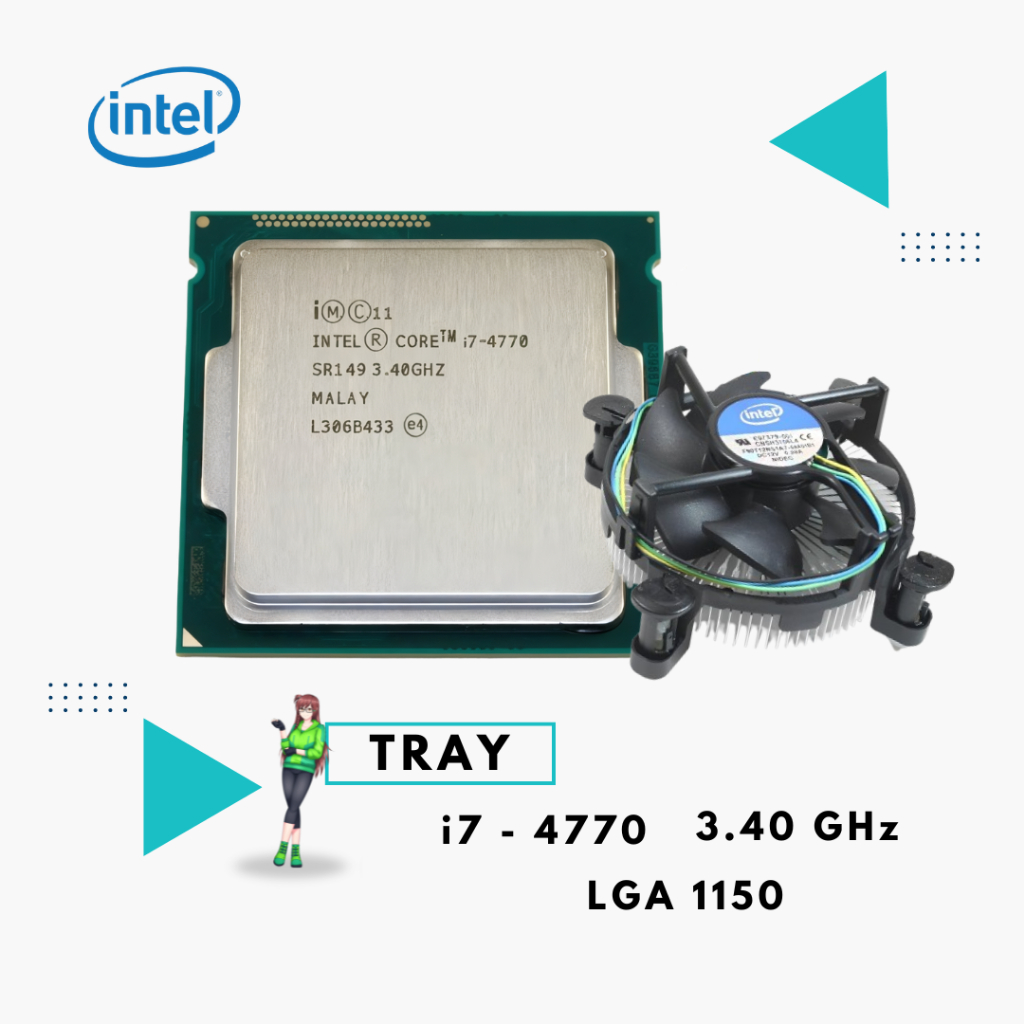 Jual Intel Core i7-4770 3.4Ghz - Cache 8MB [Tray] Socket LGA 1150 ...