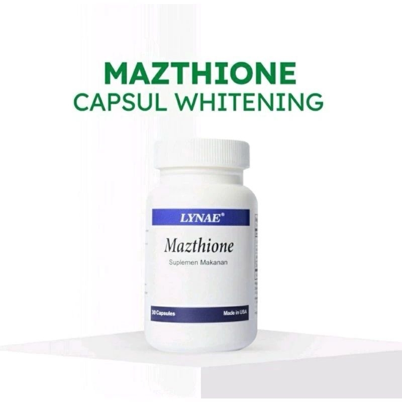 Jual Mazthione Capsul Whitening Suplemen Makanan. | Shopee Indonesia