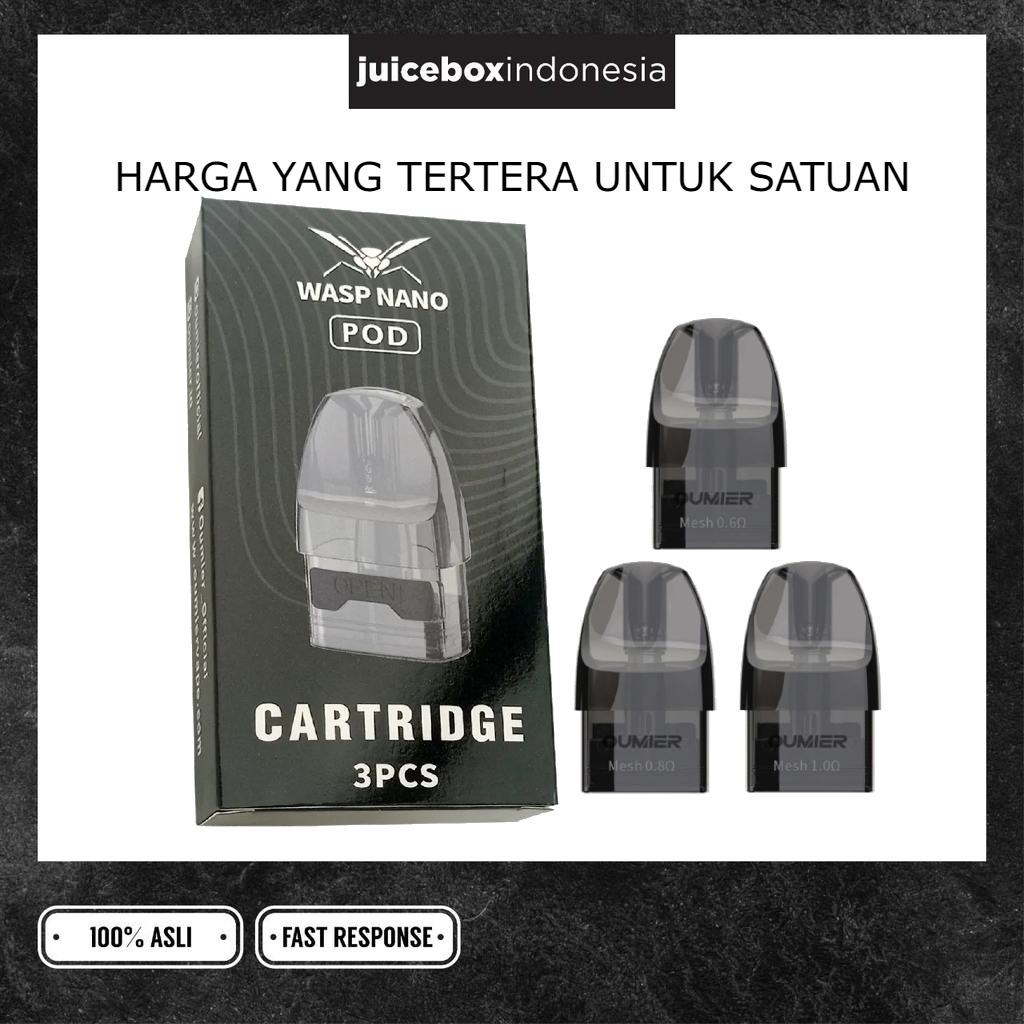 Jual Cartridge Wasp Nano X Pod Authentic by Oumier | Shopee Indonesia